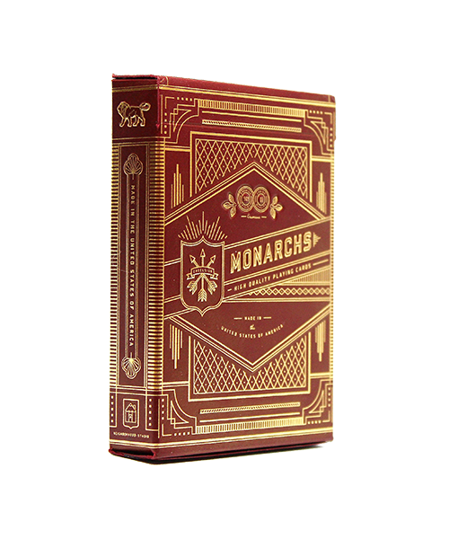 Monarch (Red) – House of Playing Cards