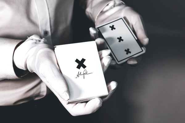 X DECK (WHITE) 3-PACK – House of Playing Cards